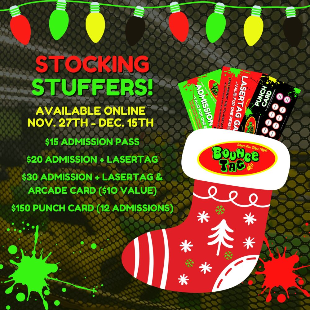 BounceTag – Family Entertainment Center with Bouncers, LaserTag, Arcade ...